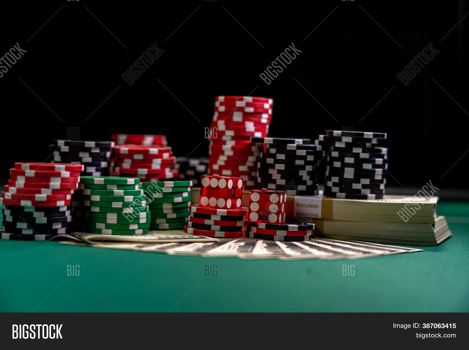Casino Craps Dice Image & Photo (Free Trial) | Bigstock