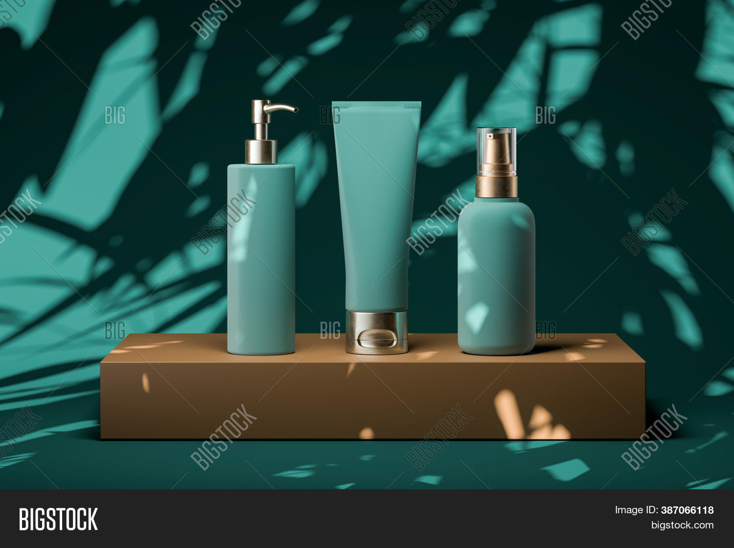 Matte Green Bottles Image & Photo (Free Trial) | Bigstock
