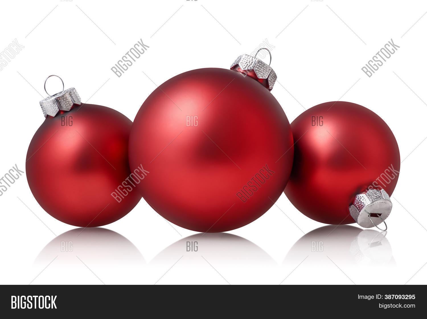Red Christmas Baubles Image & Photo (Free Trial) | Bigstock