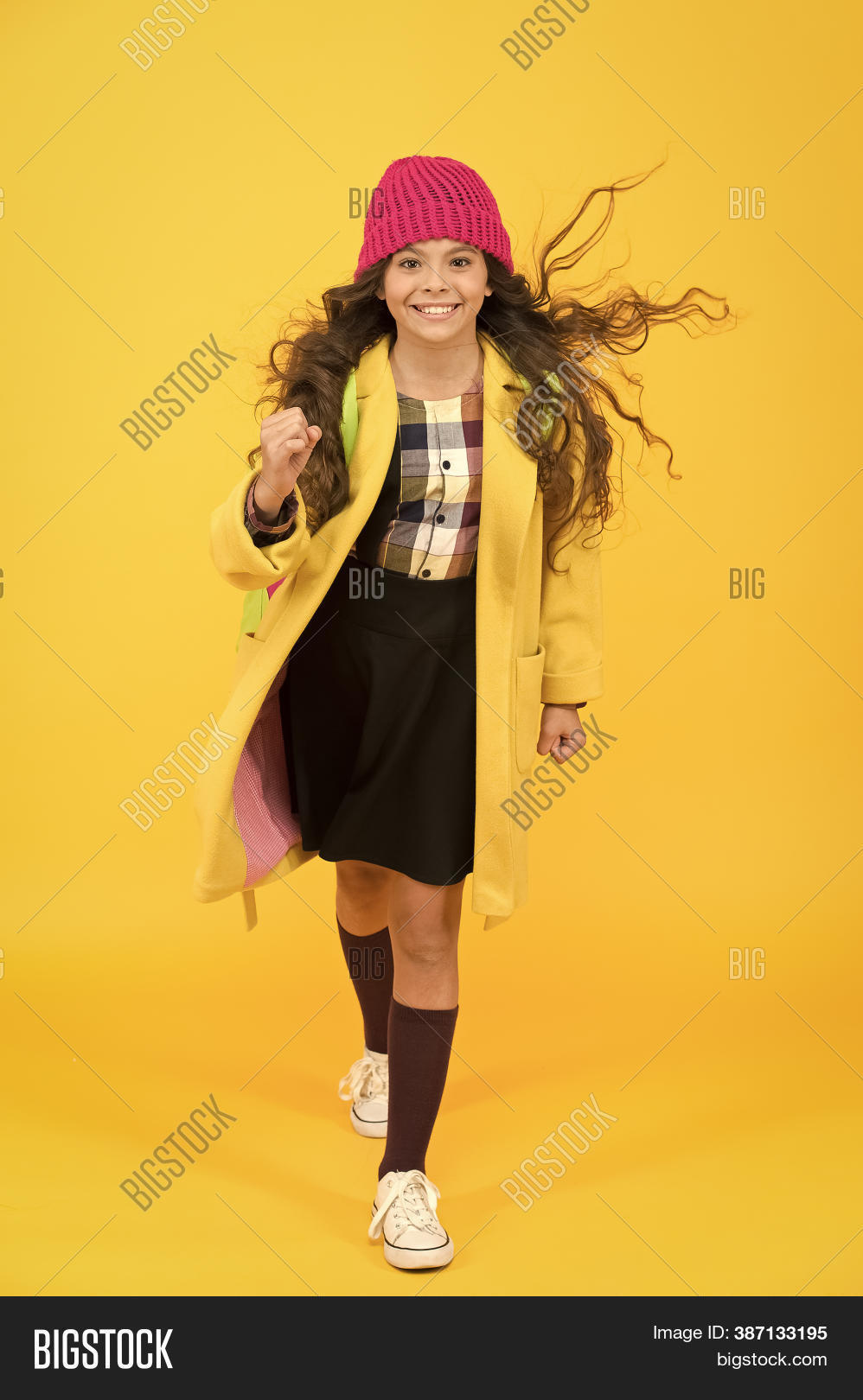 Stylish Schoolgirl Go Image & Photo (Free Trial) | Bigstock
