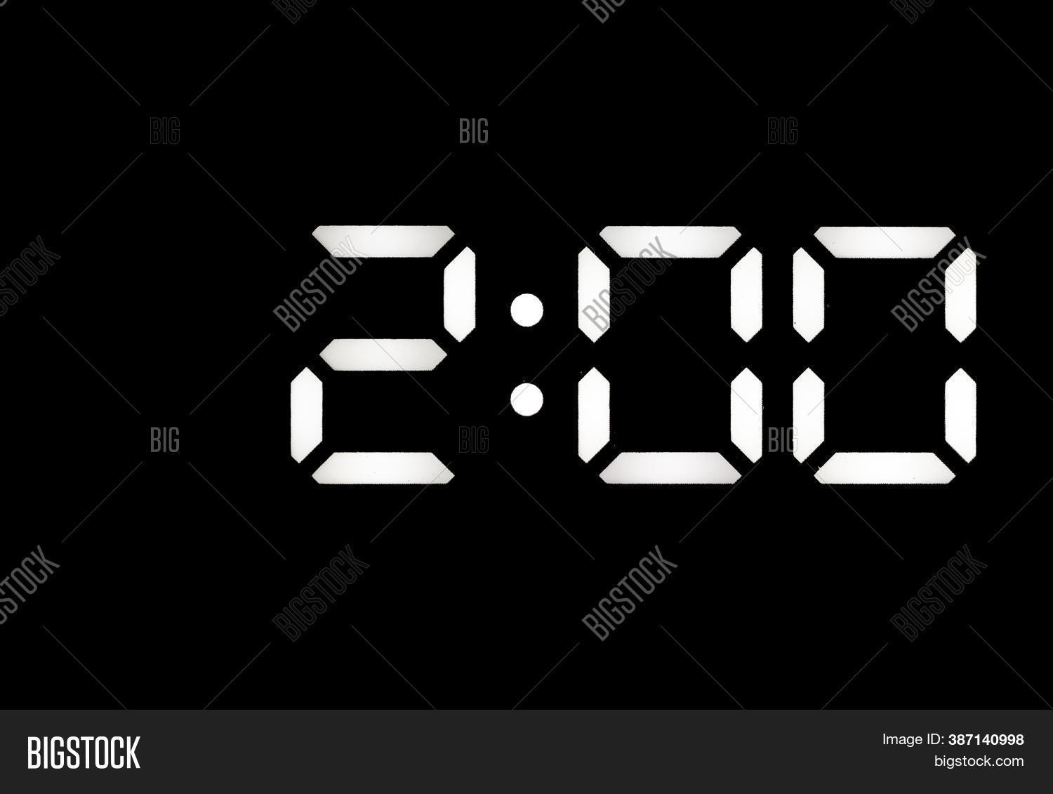 Real White Led Digital Image & Photo (Free Trial) | Bigstock