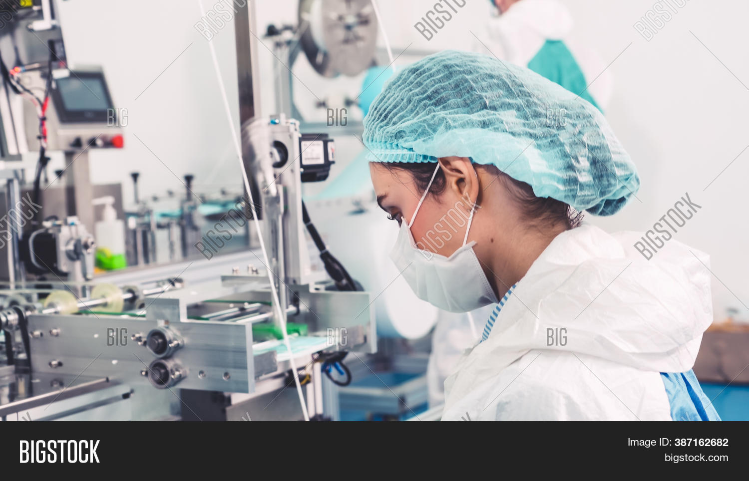 Face Mask Production Image & Photo (Free Trial) | Bigstock