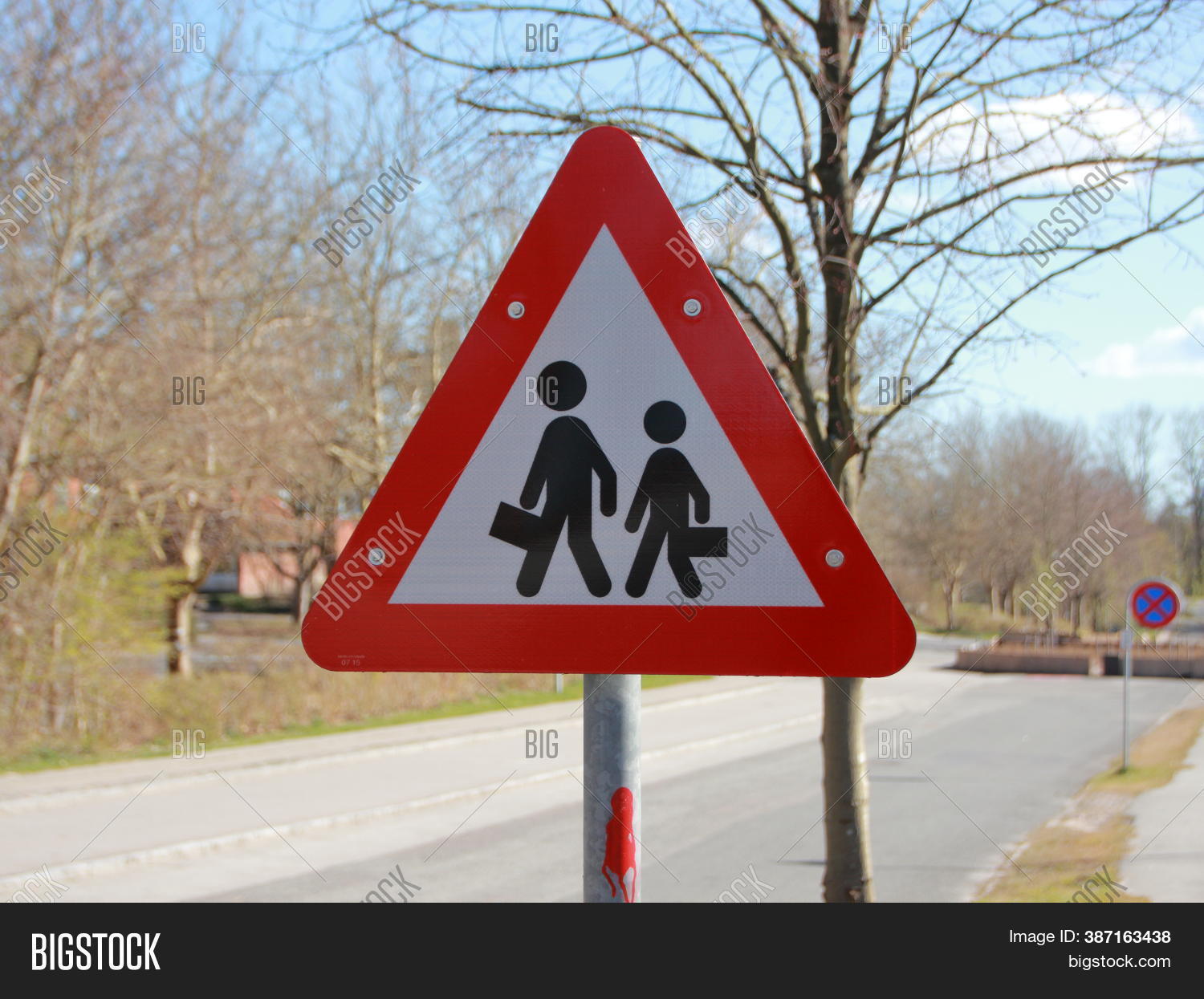 Triangle Road Sign Image & Photo (Free Trial) | Bigstock