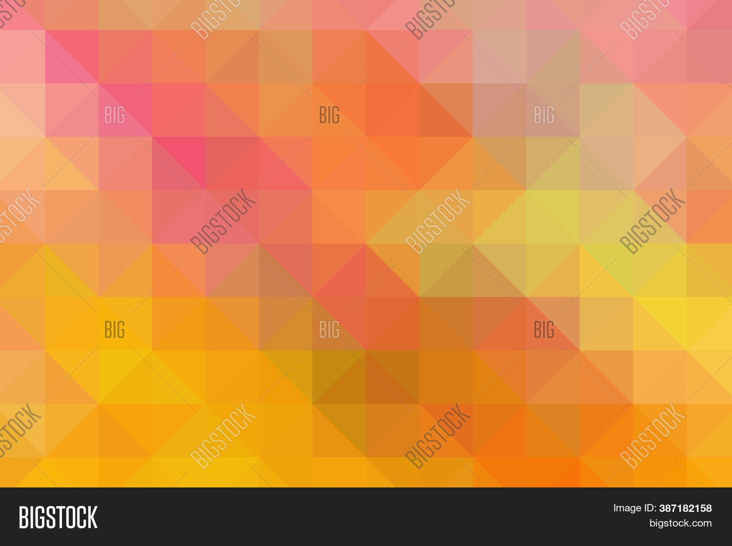 Triangular Pixelation Image & Photo (Free Trial) | Bigstock