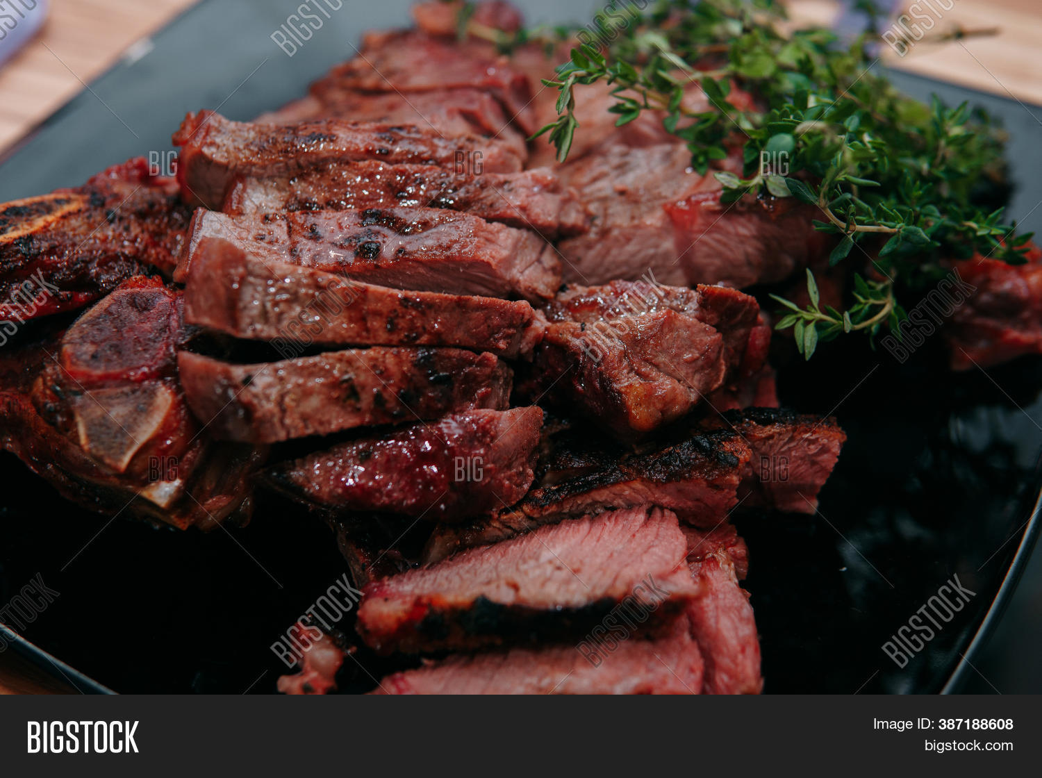 Cooking Ribeye Steaks Image & Photo (Free Trial) | Bigstock