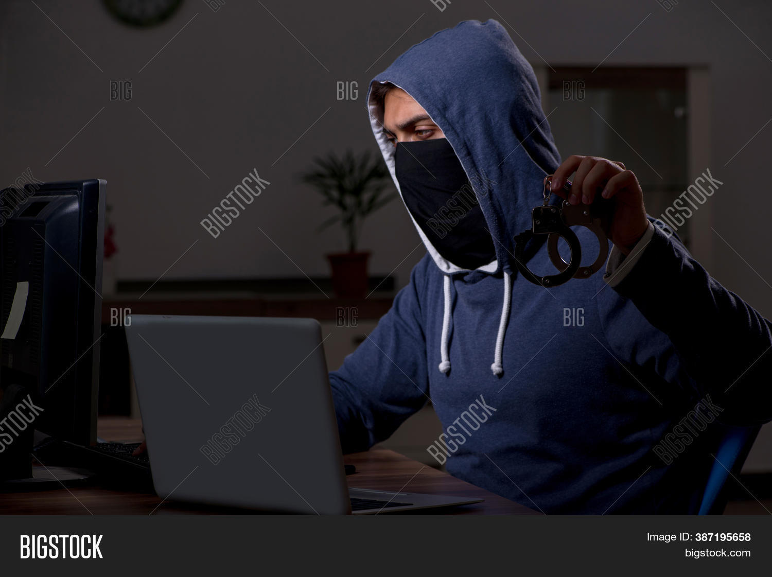 Male Hacker Hacking Image & Photo (Free Trial) | Bigstock