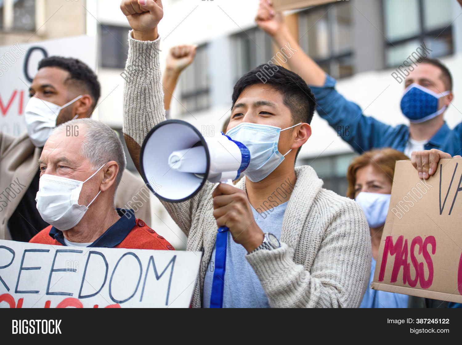 People Placards Image & Photo (Free Trial) | Bigstock