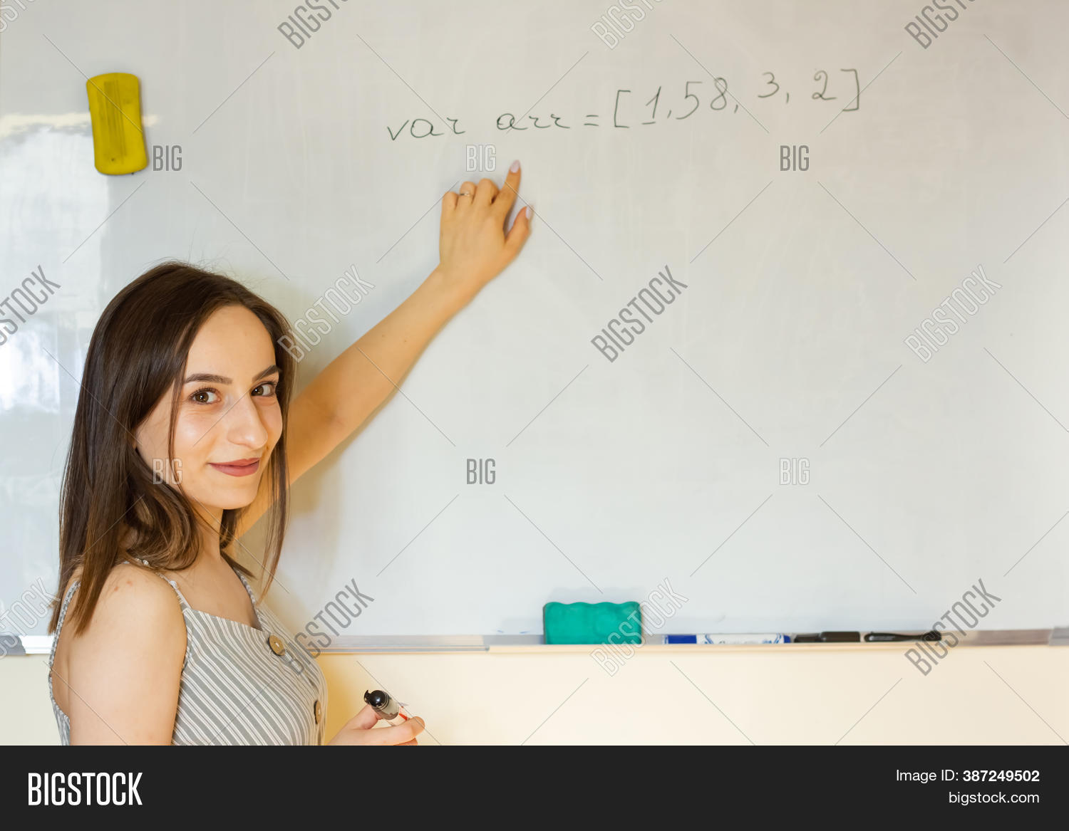 Young Woman Writing On Image & Photo (Free Trial) | Bigstock
