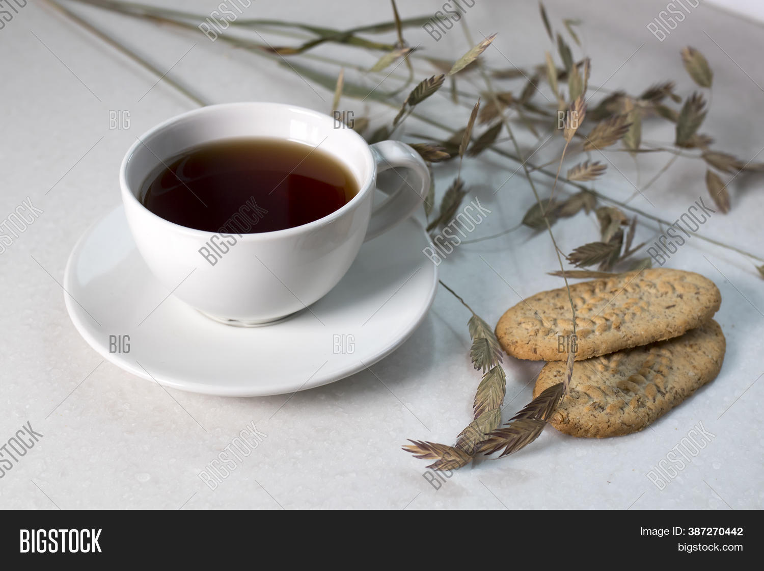 White Cup Tea On Image & Photo (Free Trial) | Bigstock