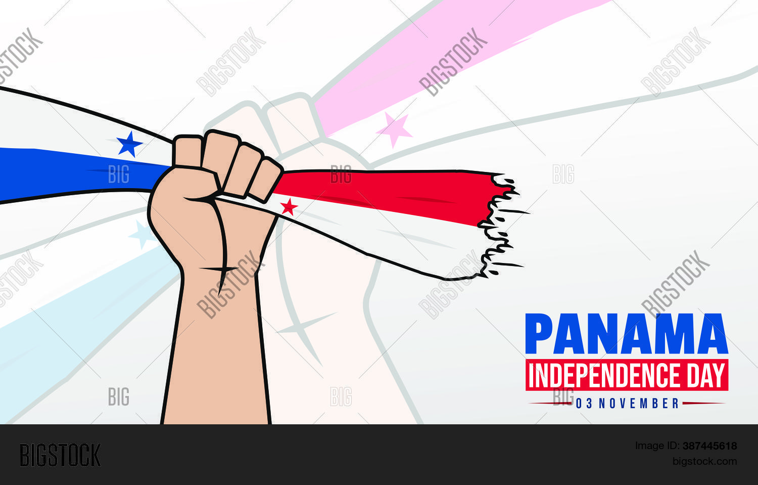 Panama Independence Vector & Photo (Free Trial) | Bigstock