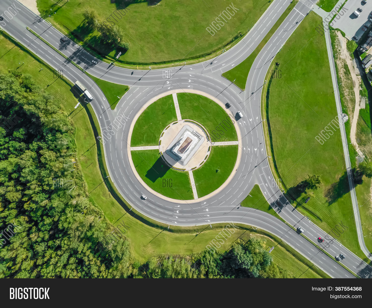 Aerial View Ring Road Image & Photo (Free Trial) | Bigstock