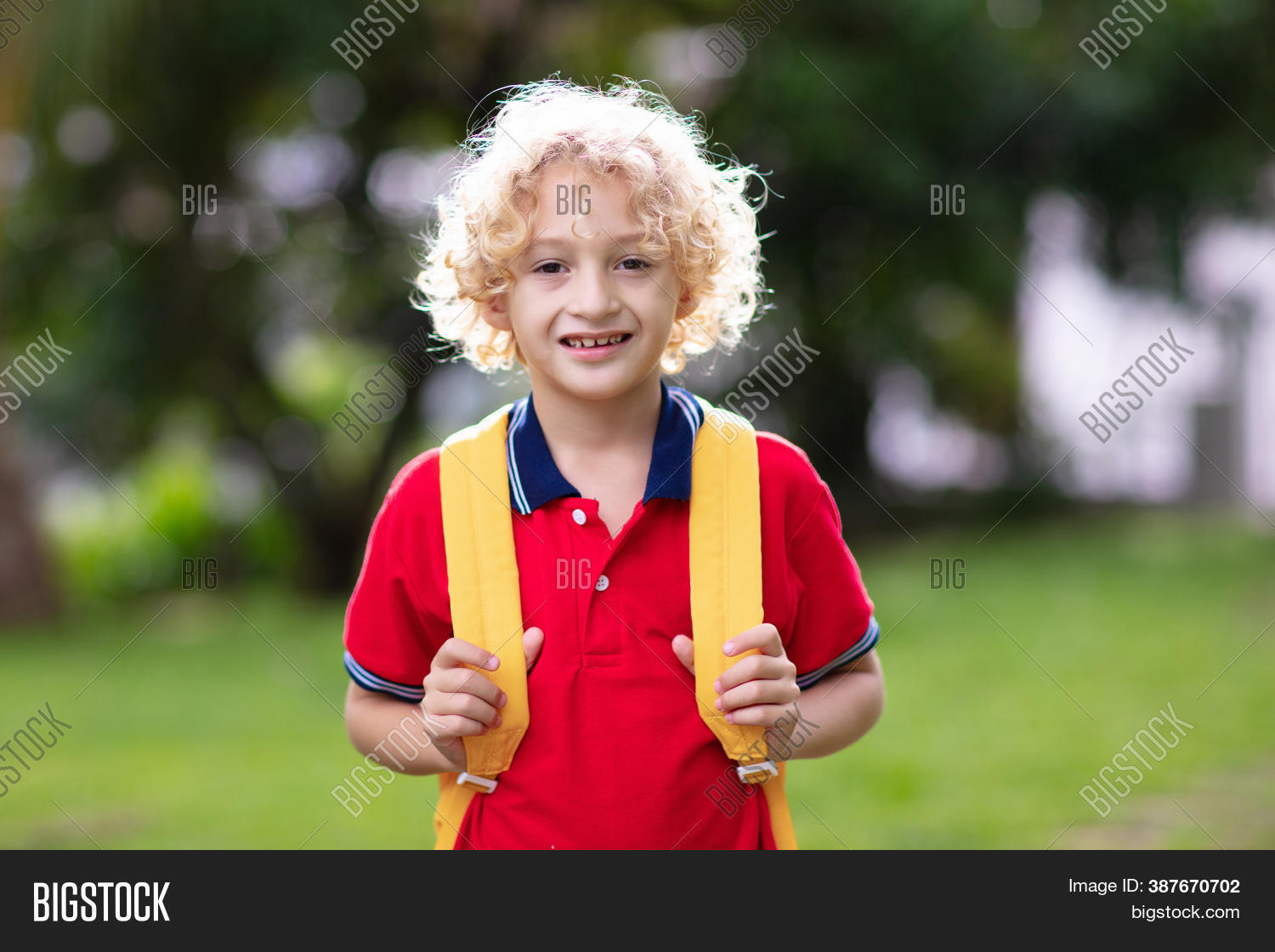Child Going Back Image & Photo (Free Trial) | Bigstock