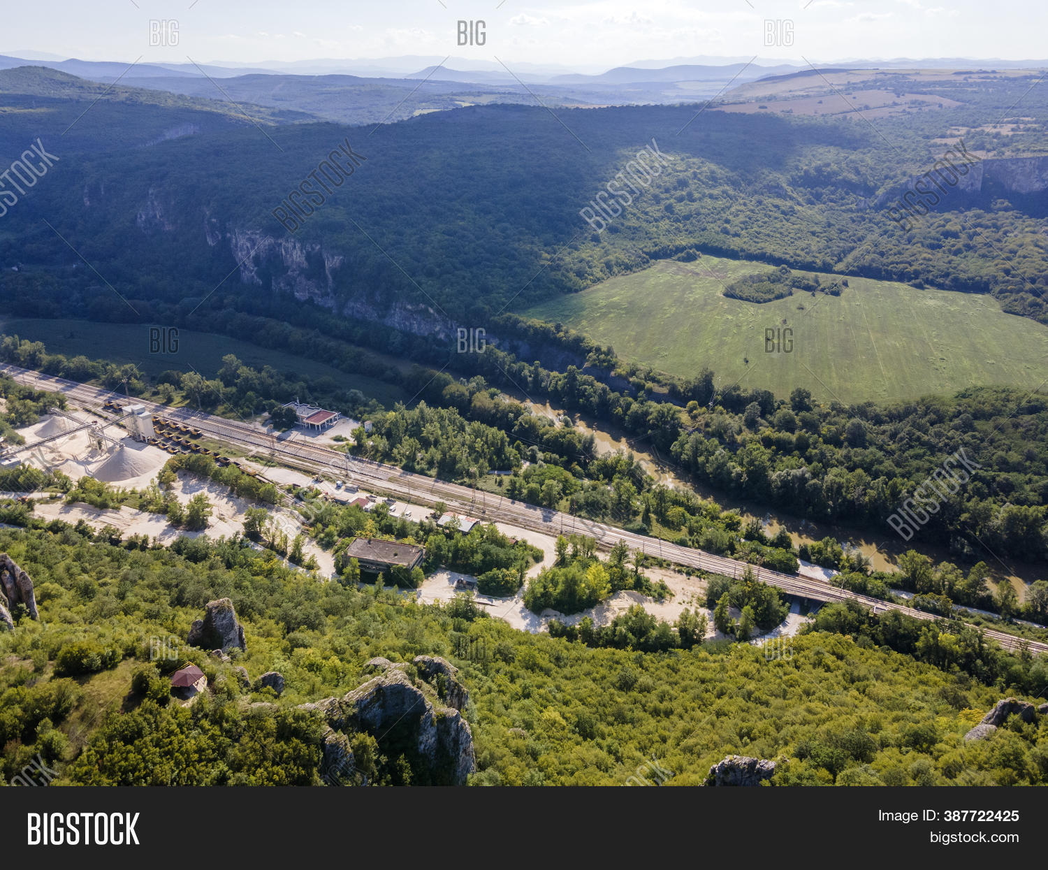 Aerial View Iskar Image & Photo (Free Trial) | Bigstock