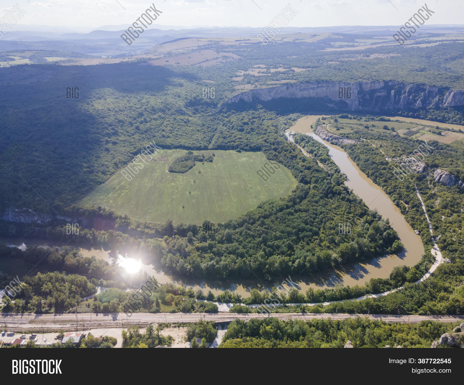 Aerial View Iskar Image & Photo (Free Trial) | Bigstock