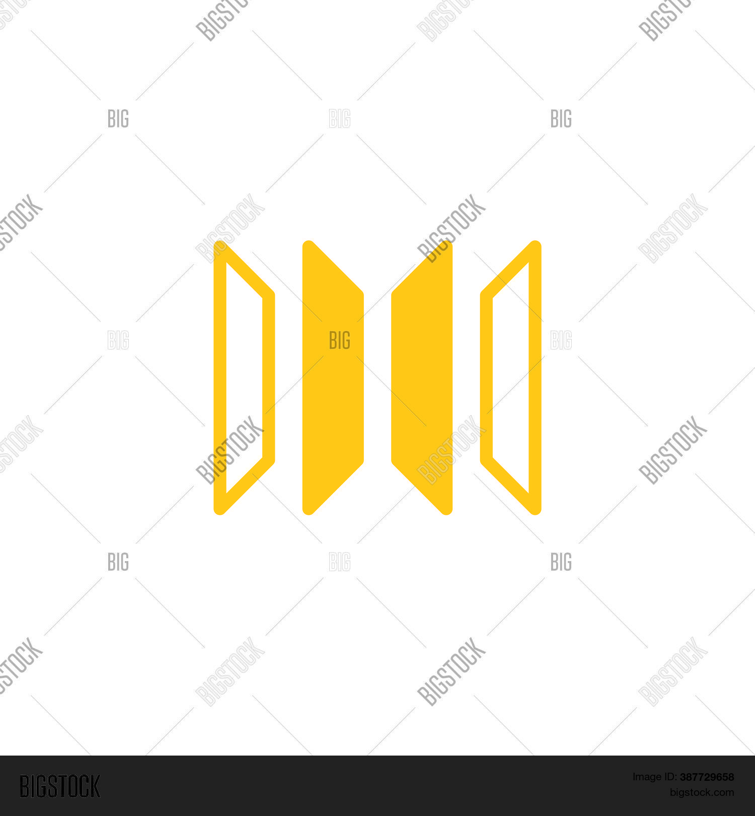 Logo Four Rectangles Vector & Photo (Free Trial) | Bigstock