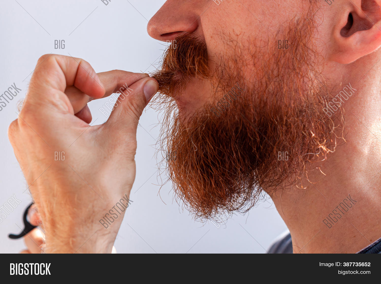 Man Cutting His Own Image & Photo (Free Trial) | Bigstock