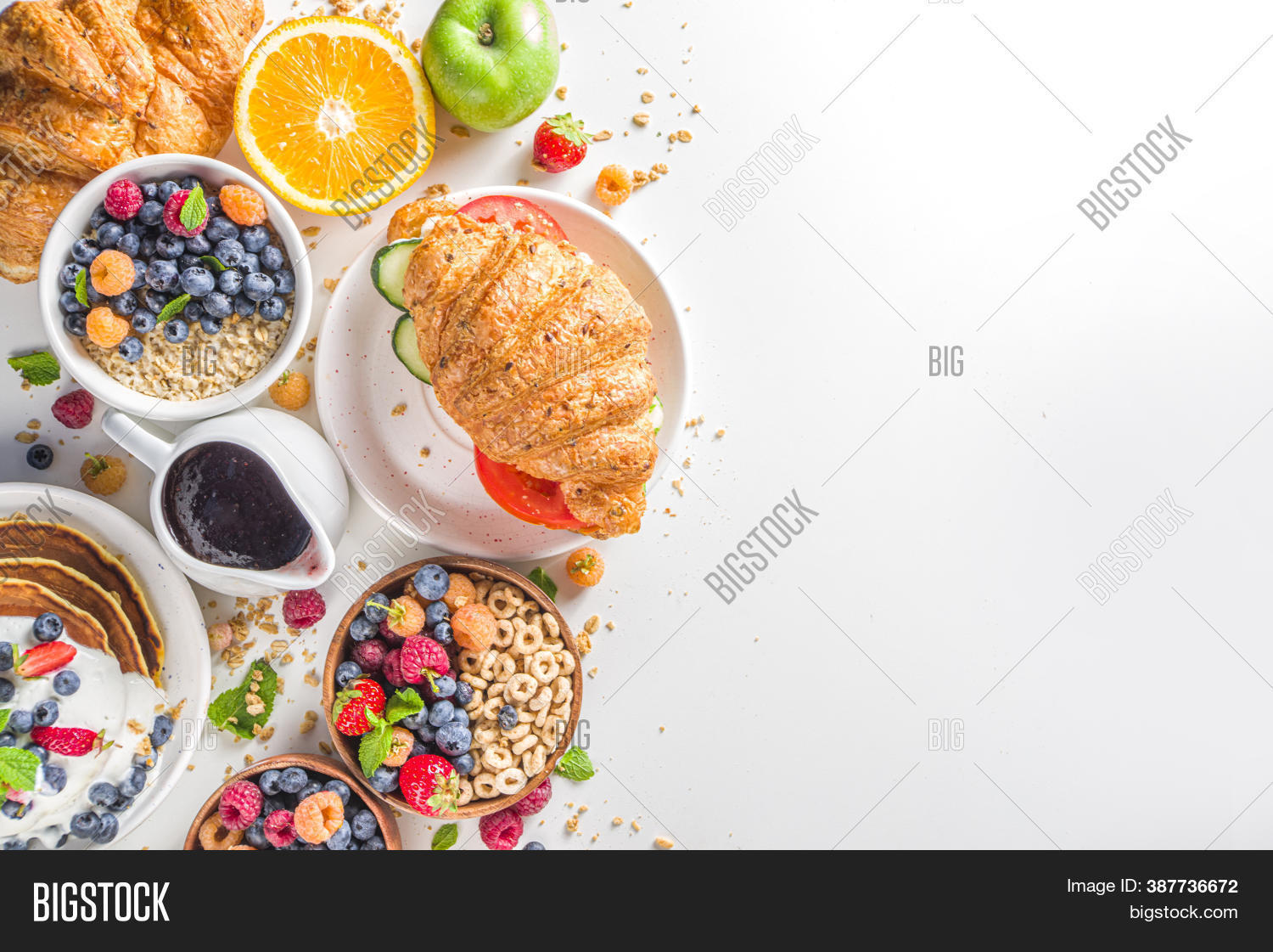Various Breakfast Food Image & Photo (Free Trial) | Bigstock