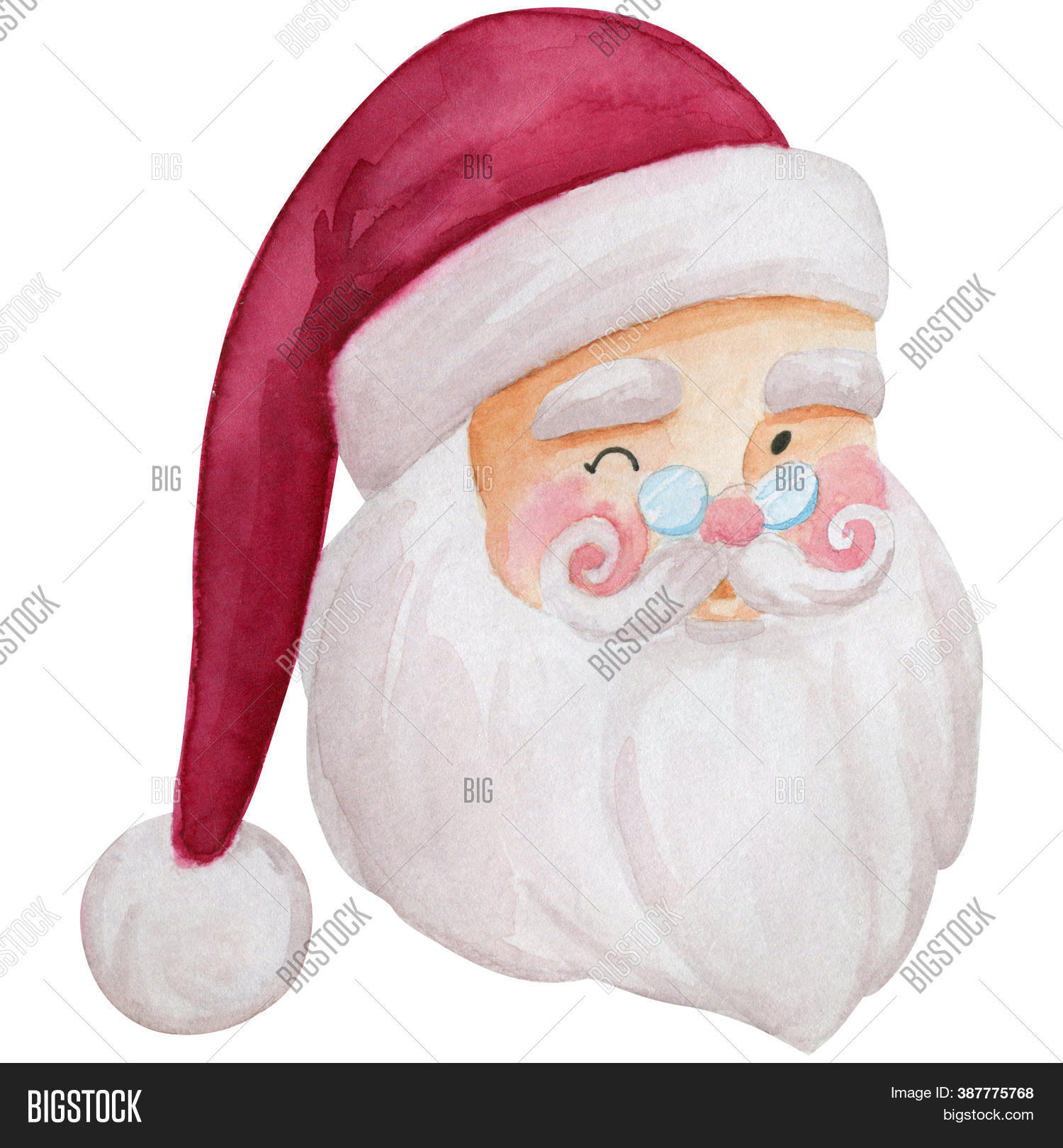 Santa Claus Winking Image & Photo (Free Trial) | Bigstock