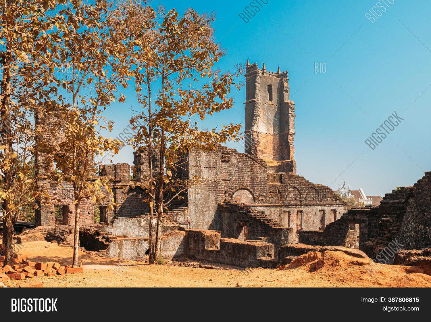 Old Goa, India. Main Image & Photo (Free Trial) | Bigstock