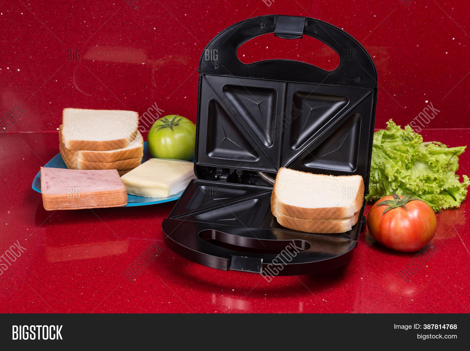 Sandwich Maker; Photo Image & Photo (Free Trial) | Bigstock