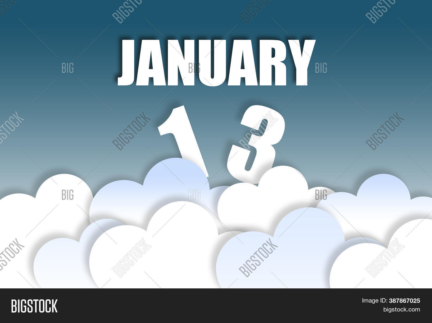 January 13th. Day 13 Image & Photo (Free Trial) | Bigstock
