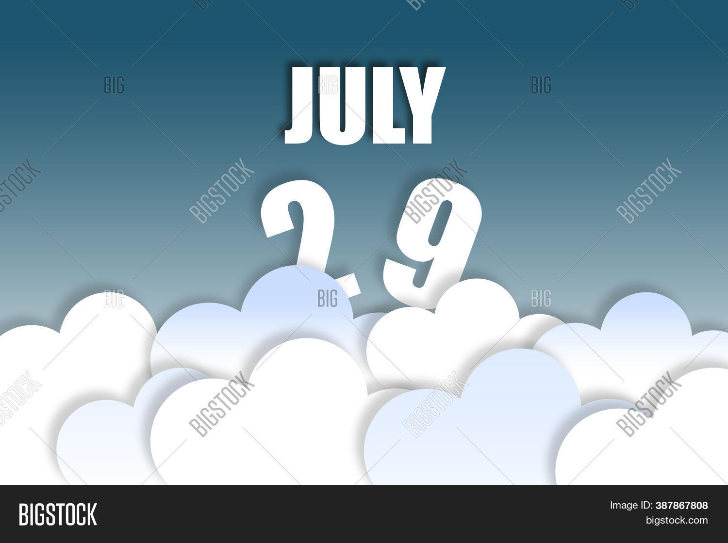 July 29th. Day 29 Image & Photo (Free Trial) | Bigstock