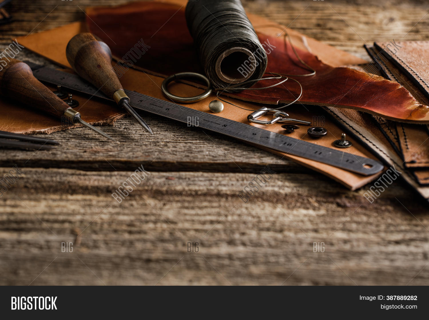 Leather Craft Tools On Image & Photo (Free Trial) | Bigstock