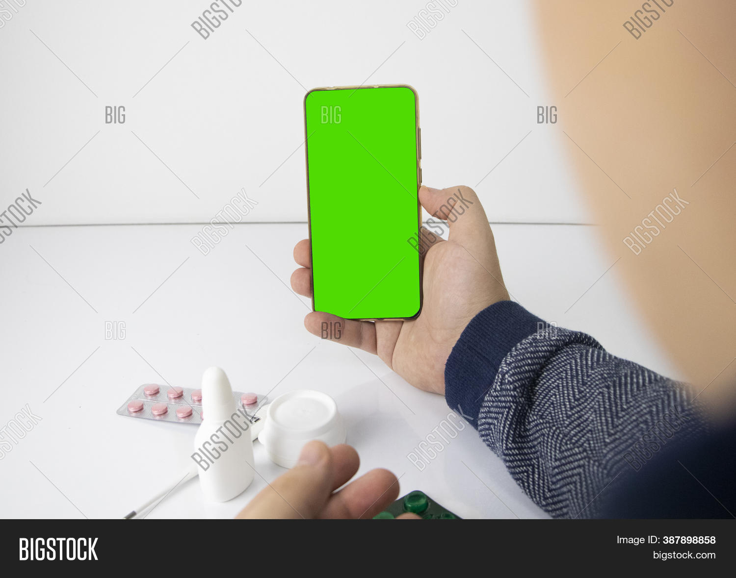 Sick Man Looks Image & Photo (Free Trial) | Bigstock