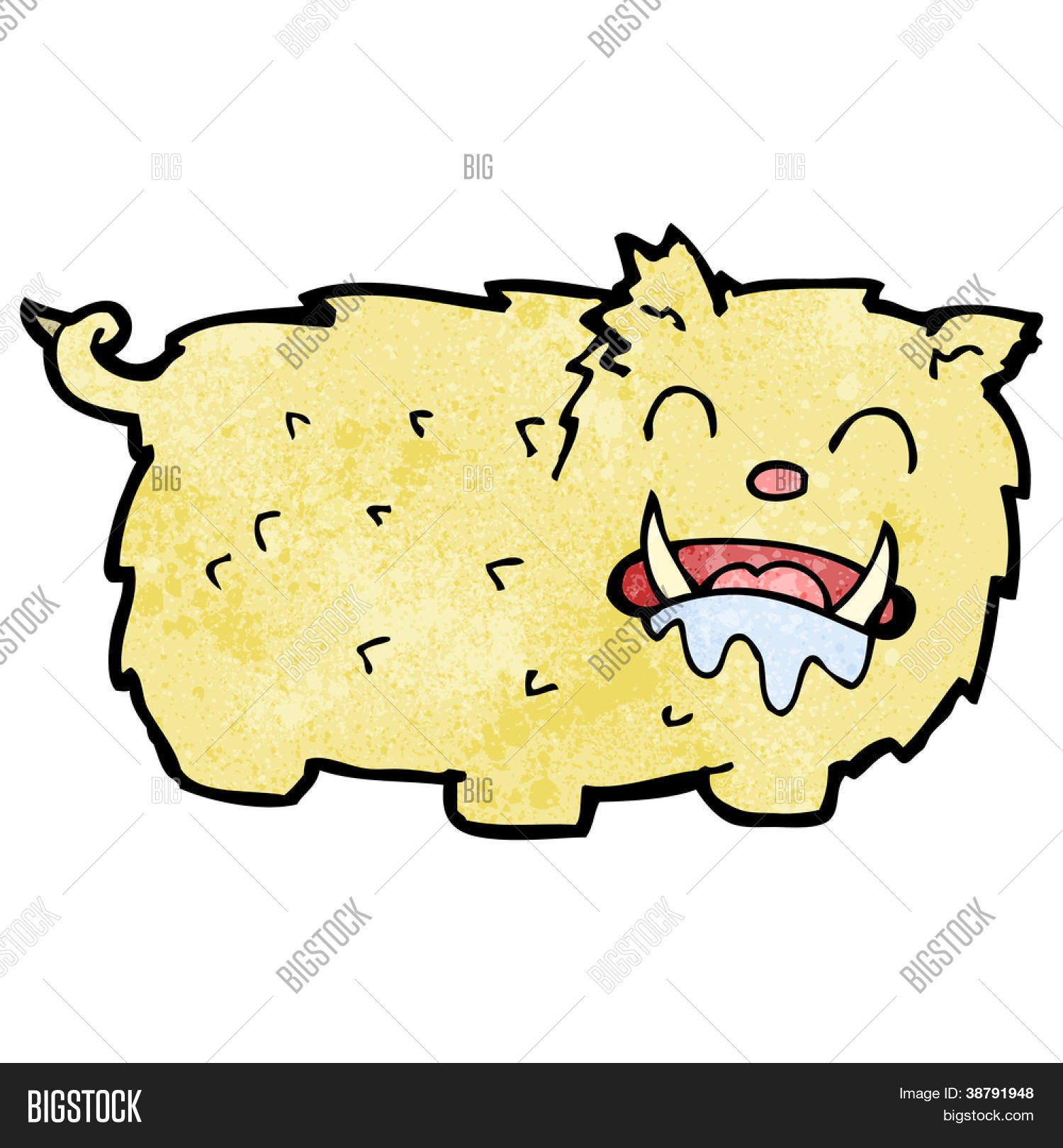 Cartoon Beast Monster Vector & Photo (Free Trial) | Bigstock