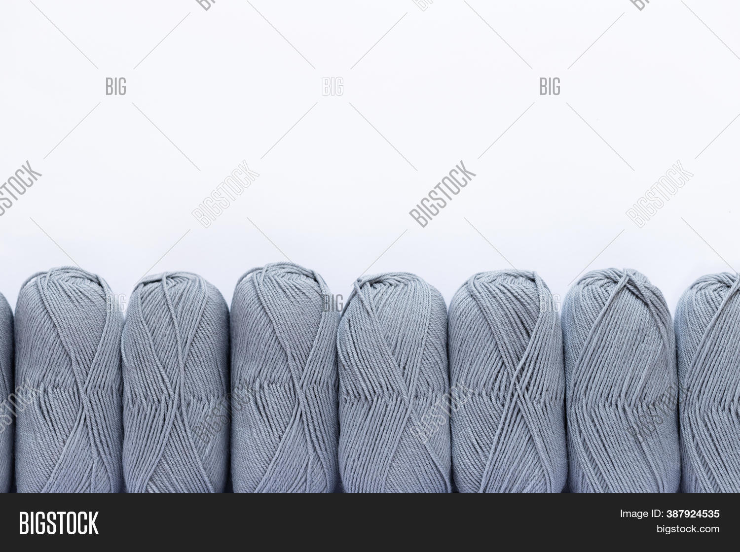 Many Gray Balls Thread Image & Photo (Free Trial) | Bigstock