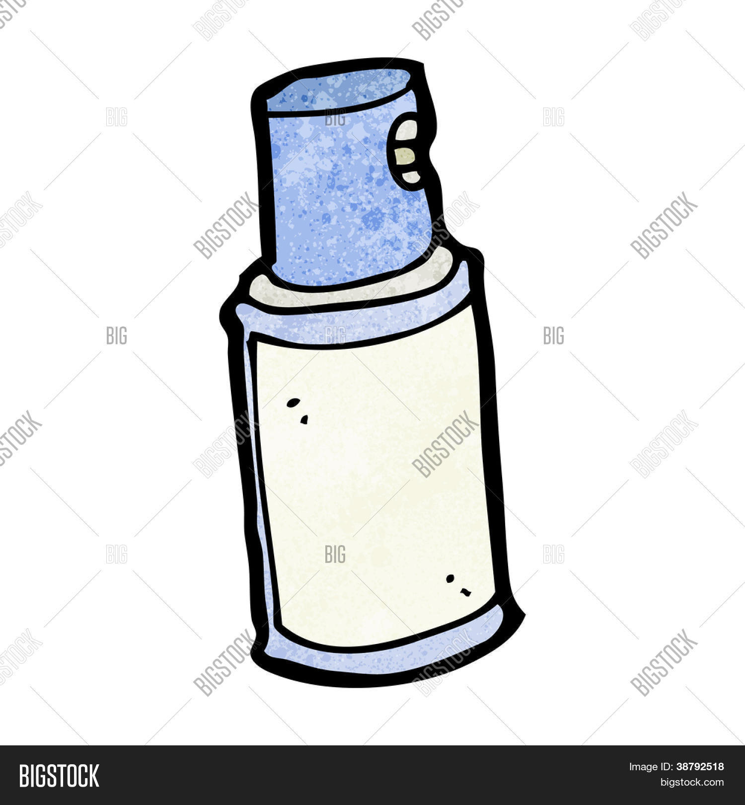 Cartoon Deodorant Can Vector & Photo (Free Trial) | Bigstock