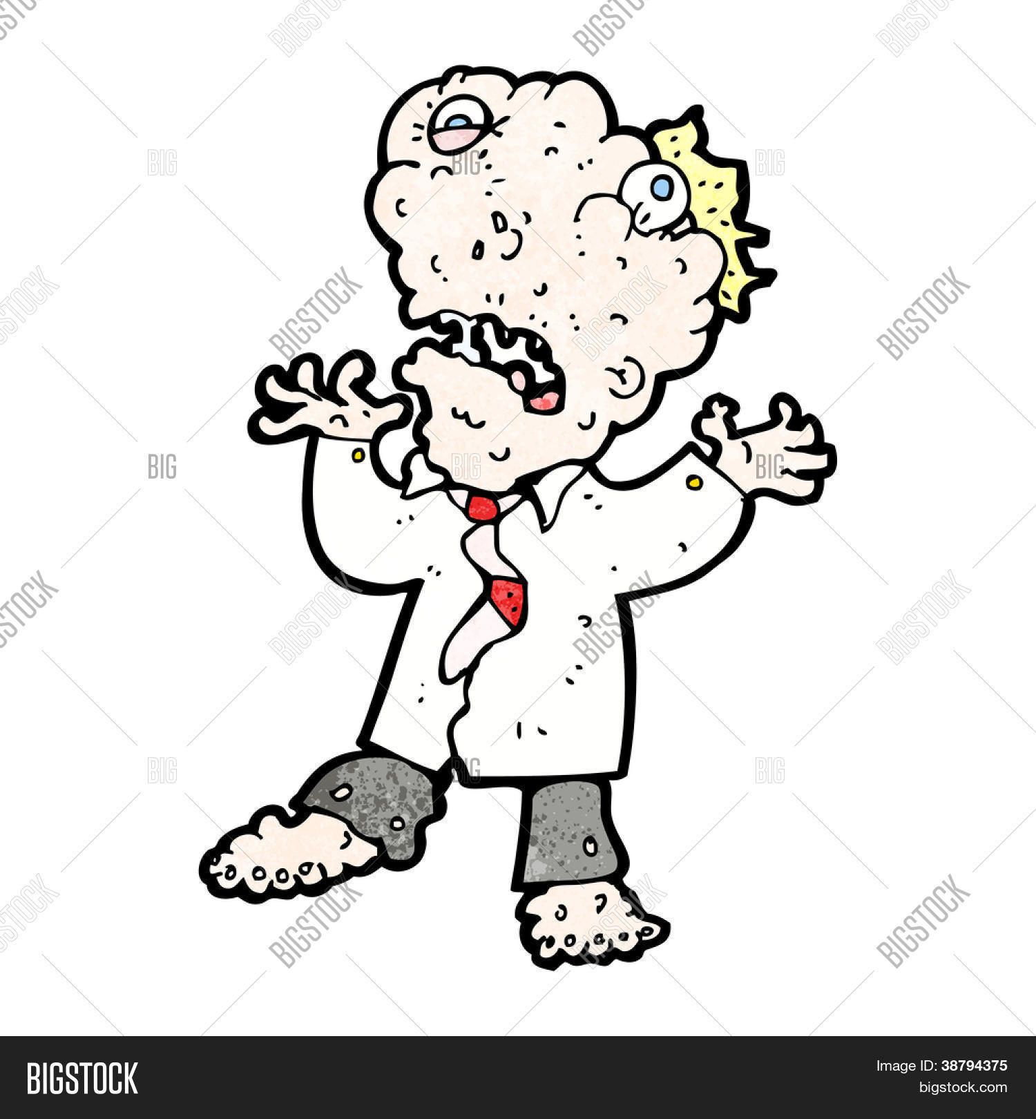 Cartoon Terrible Vector & Photo (Free Trial) | Bigstock
