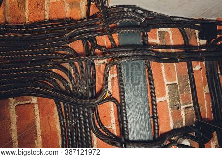 Brick Wall Electrical Image & Photo (Free Trial) | Bigstock