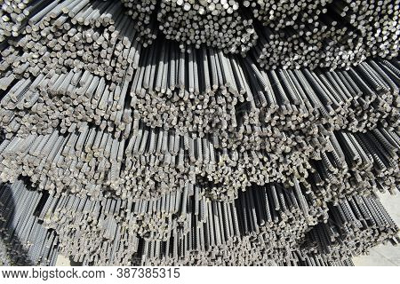 Rows Steel Rod Storage Image & Photo (Free Trial) | Bigstock