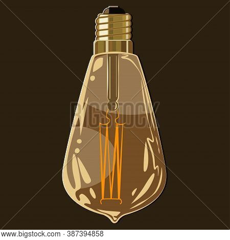 Vintage Flickering Vector & Photo (Free Trial) | Bigstock
