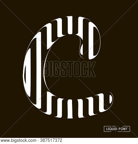 C Letter Formed By Vector & Photo (Free Trial) | Bigstock