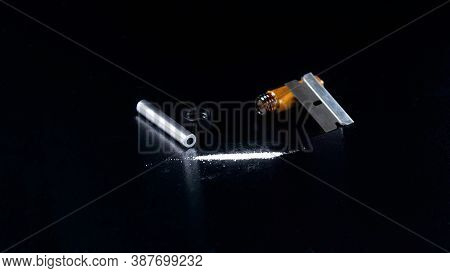 Cocaine Line Razor Image & Photo (Free Trial) | Bigstock