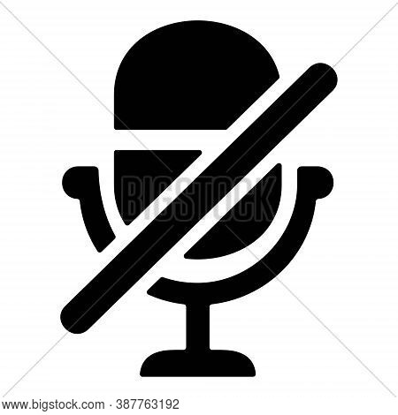 Microphone Banned Vector & Photo (Free Trial) | Bigstock