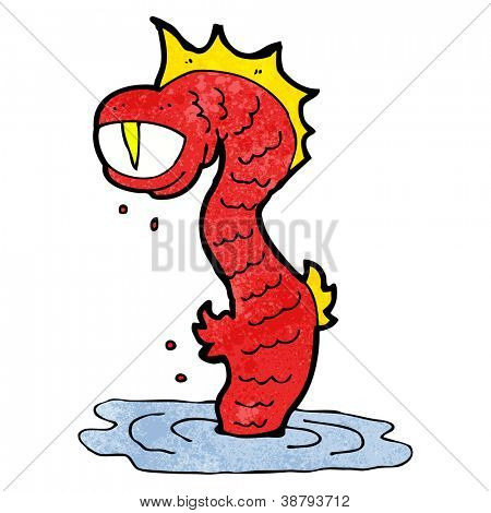 Cartoon Sea Monster Vector & Photo (Free Trial) | Bigstock