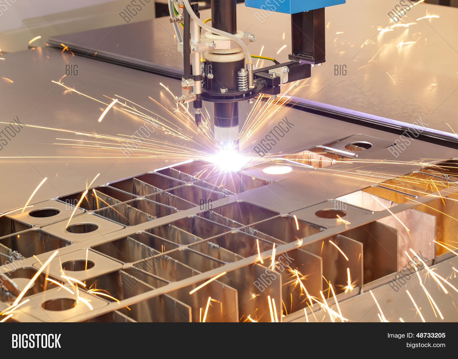Plasma Cutting Image & Photo (Free Trial) | Bigstock