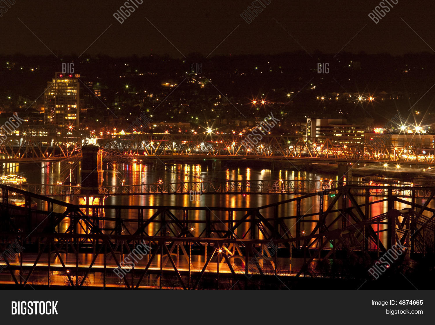 Ohio River Bridges Image & Photo (Free Trial) | Bigstock