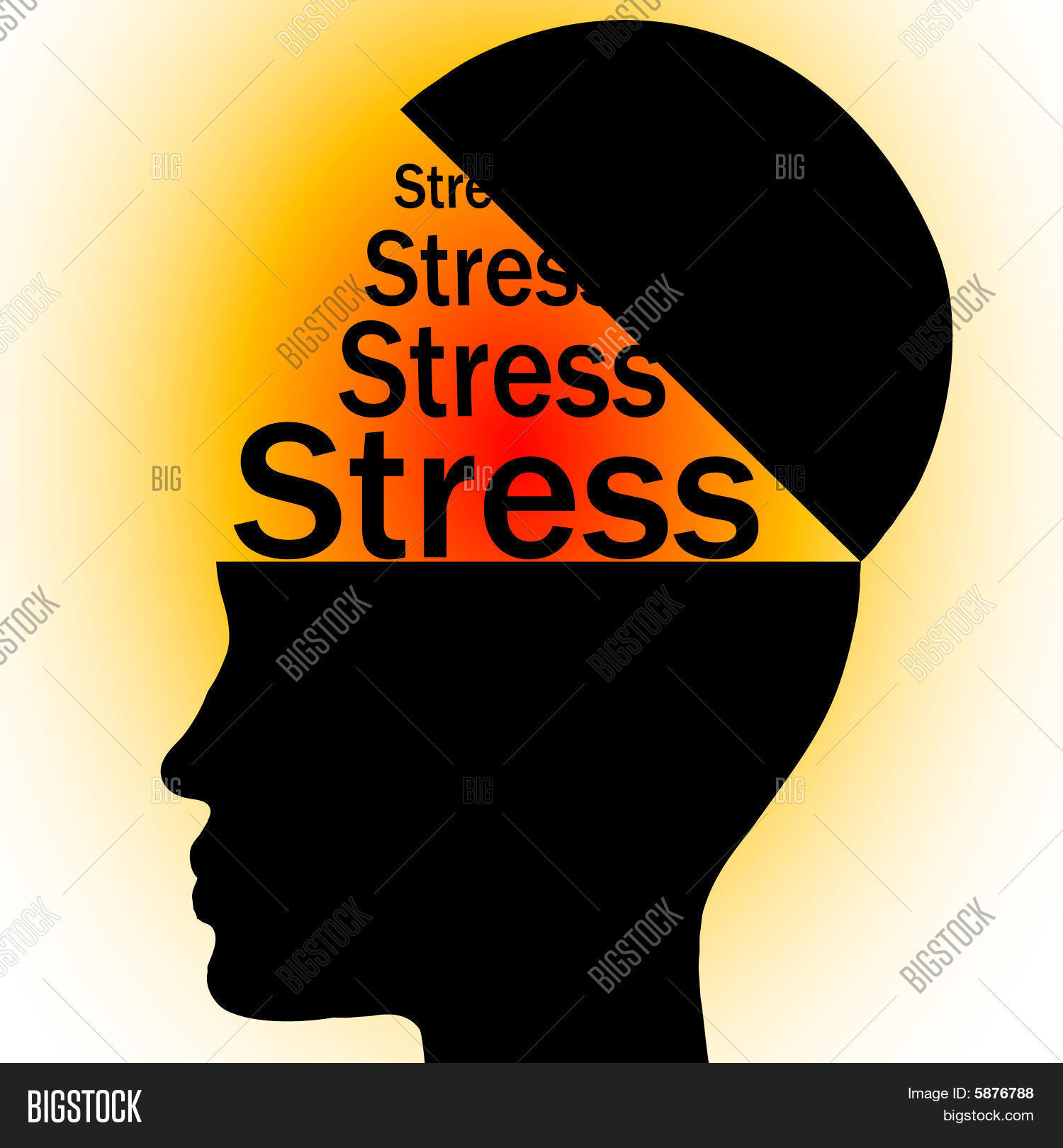 Stress Head Image & Photo (Free Trial) | Bigstock