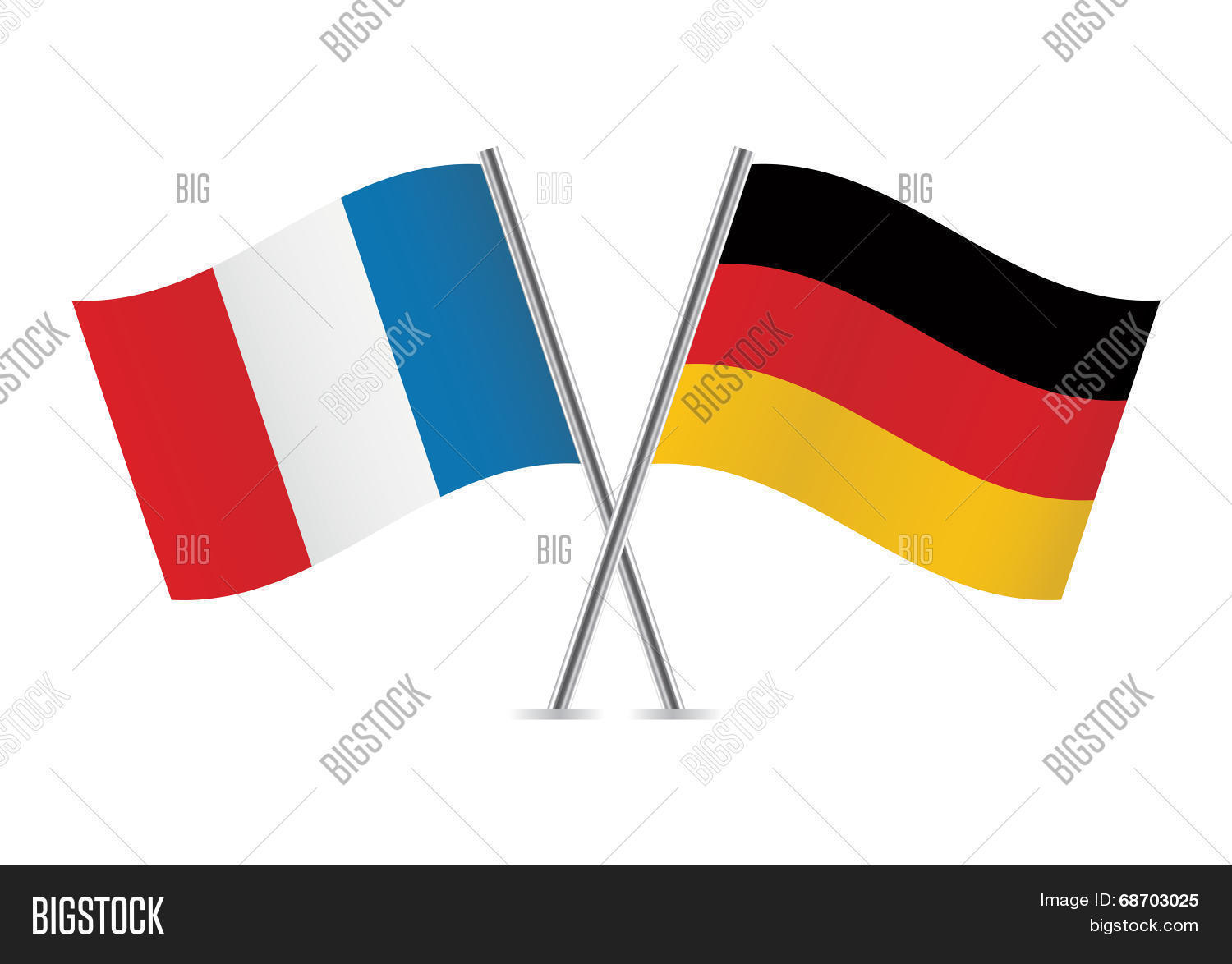 German French Flags. Vector & Photo (Free Trial) | Bigstock