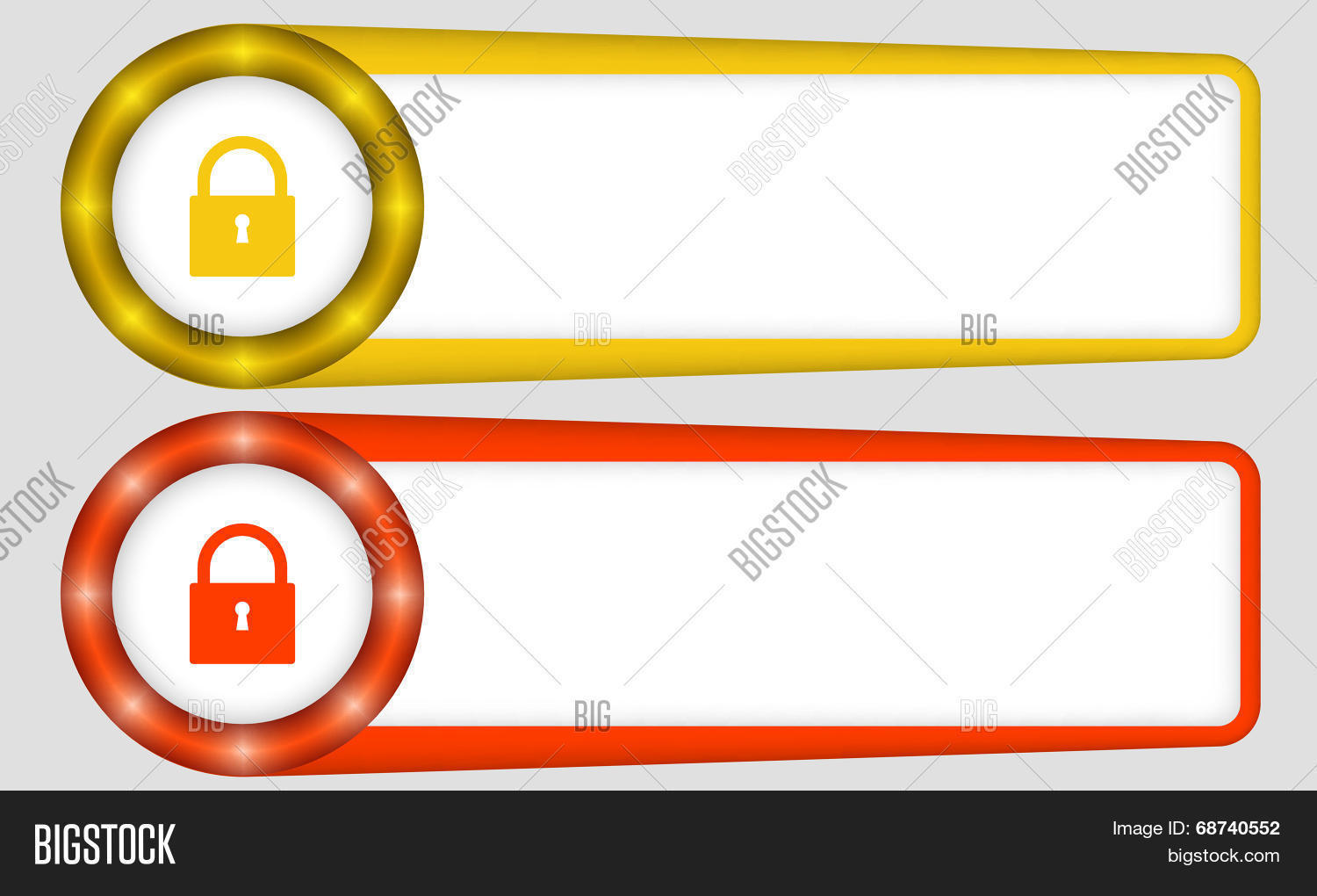 Yellow Red Frames Any Vector & Photo (Free Trial) | Bigstock