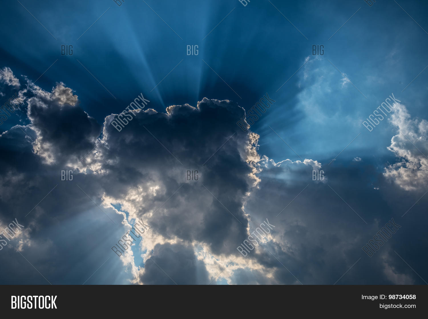 Dark Clouds Light Image & Photo (Free Trial) | Bigstock