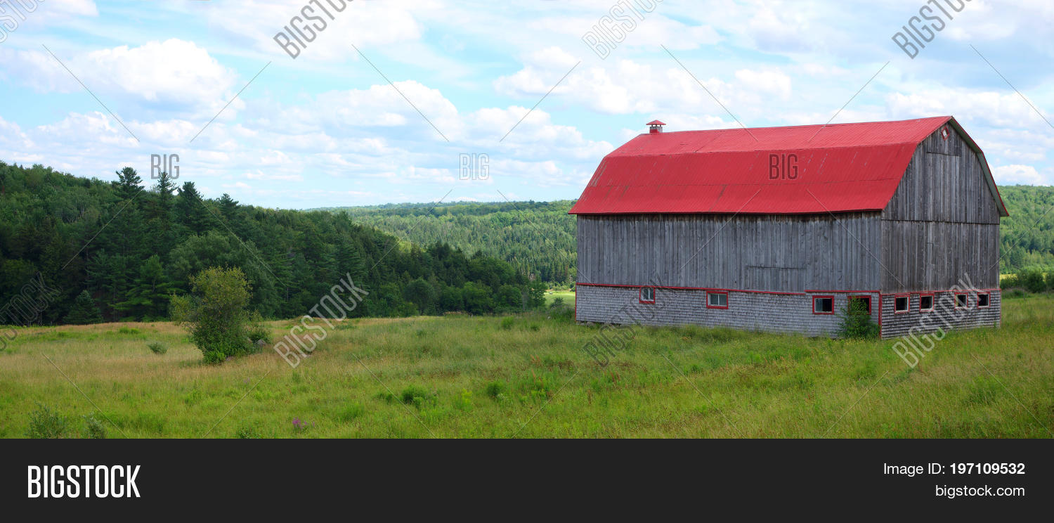 Red Barn Country Farm Image & Photo (Free Trial) | Bigstock
