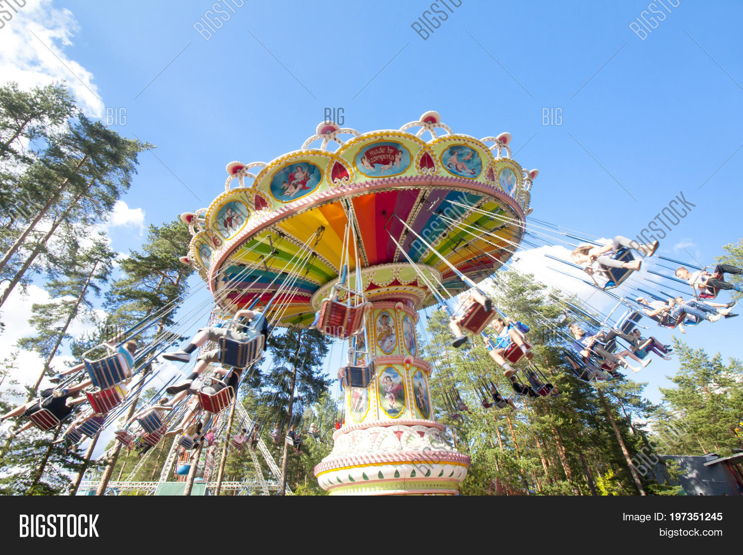 Colorful Chain Swing Image & Photo (Free Trial) | Bigstock