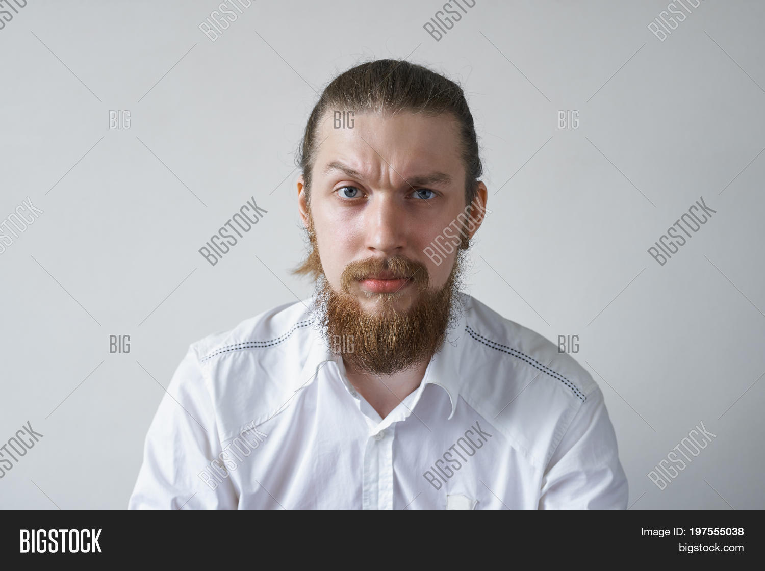 Headshot Displeased Image & Photo (Free Trial) | Bigstock