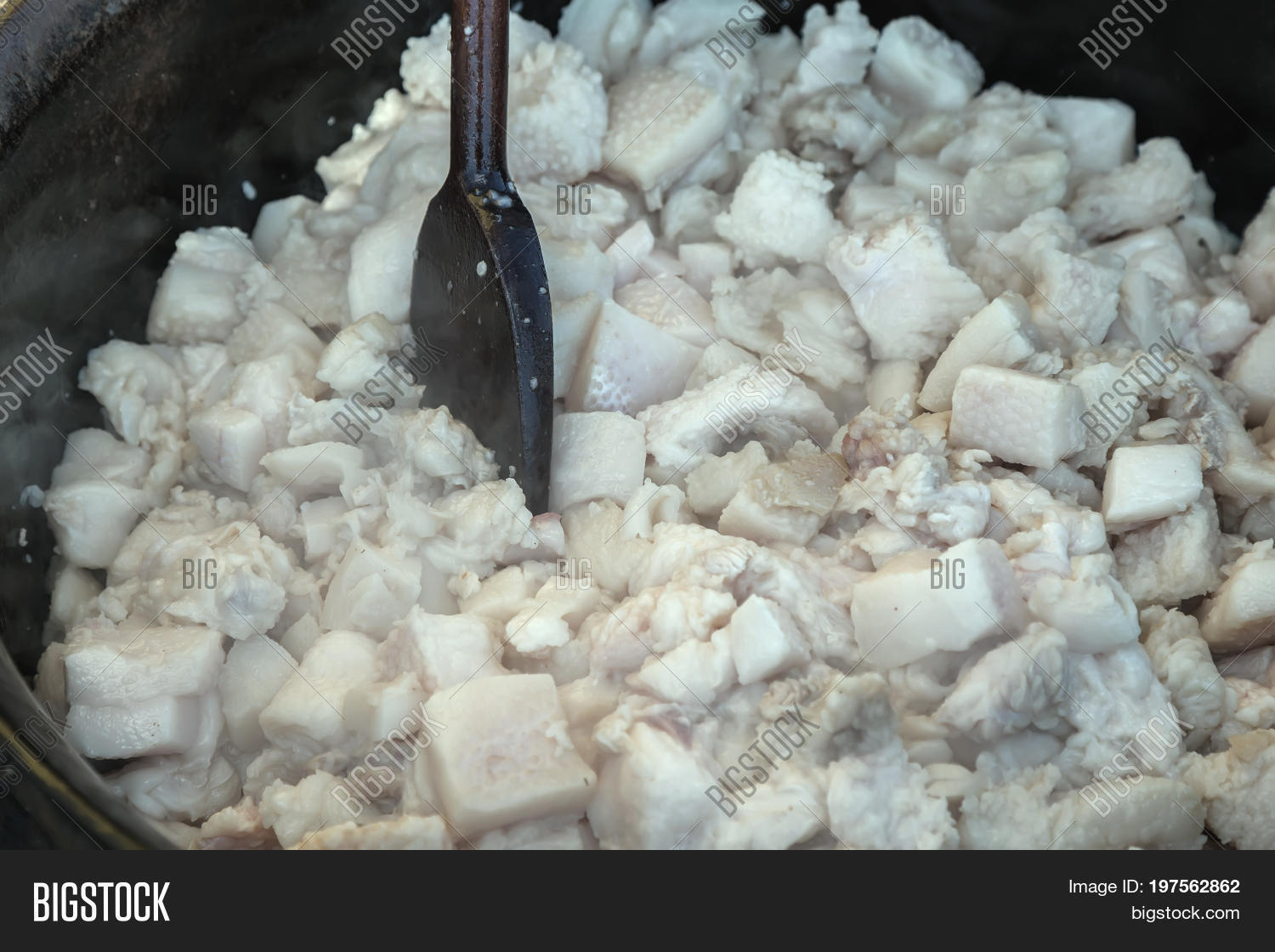 Cooking Lard Pork Fat Image & Photo (Free Trial) | Bigstock