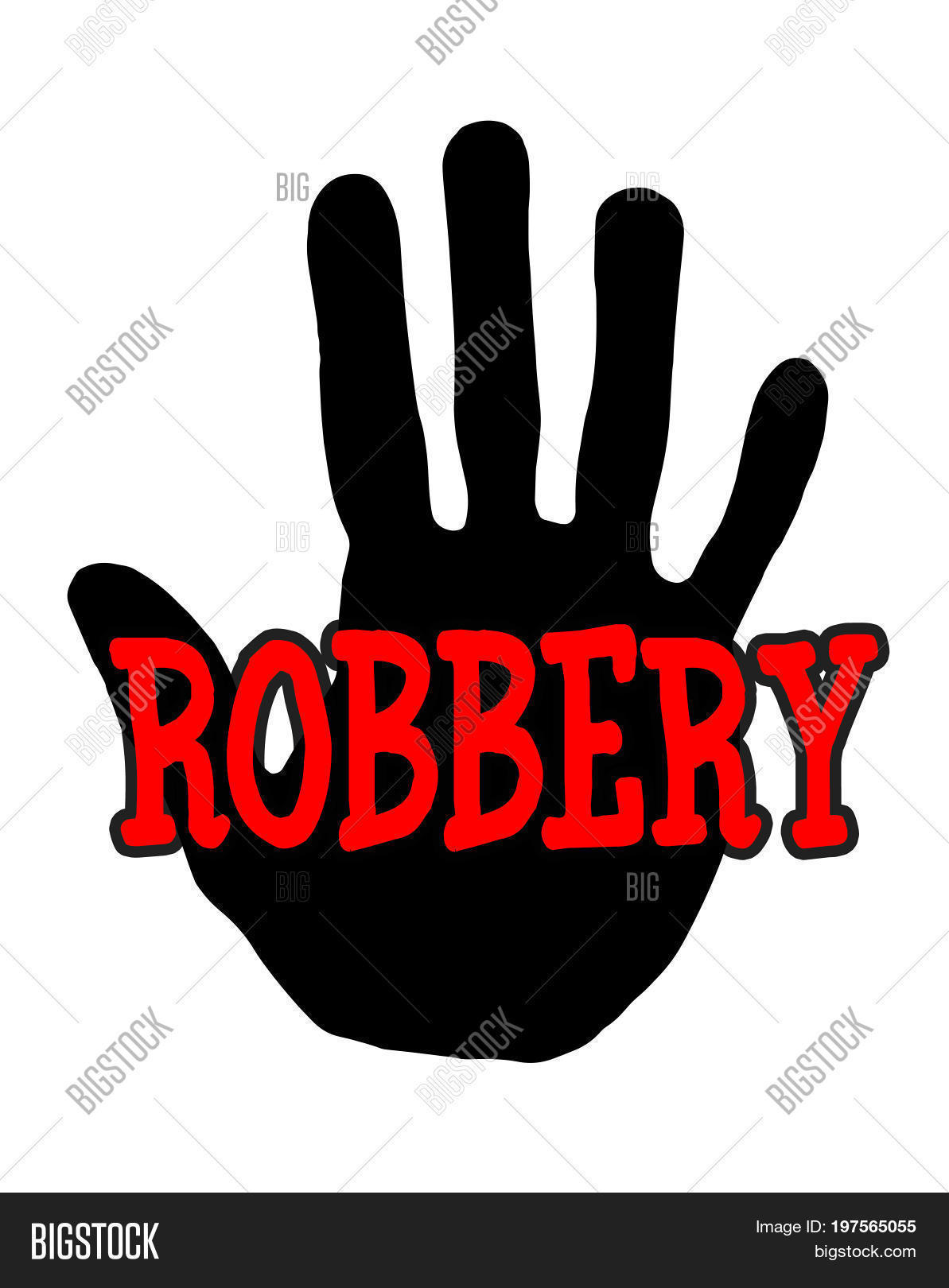 Man Handprint Isolated Image & Photo (Free Trial) | Bigstock